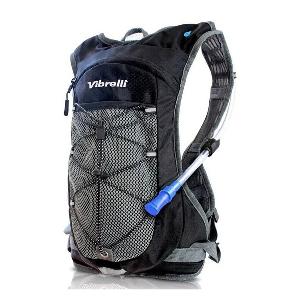 Bags | Vibrelli Hydration Pack 2l Water Bladder High Flow Bite Black | Poshmark